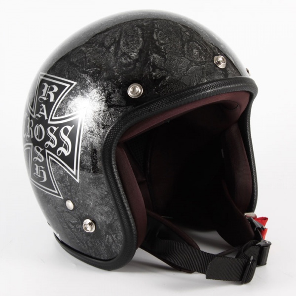 RASH CROSS(シルバー) | 72JAM JET HELMET