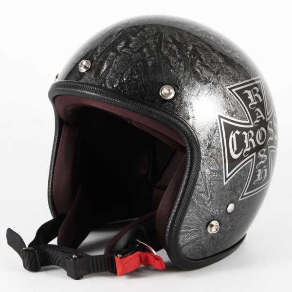 RASH CROSS(シルバー) | 72JAM JET HELMET