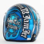 IP-5002 New クロス ラメベース ブルー | ジェットヘルメット | 72JAM ジャムテックジャパン