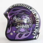 IP-1007 New クロス メッキベースパープル | ジェットヘルメット | 72JAM ジャムテックジャパン
